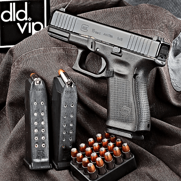 Glock 19 Gen5 9mm - Glock, 19 Gen 5, Semi-automatic Pistol,...