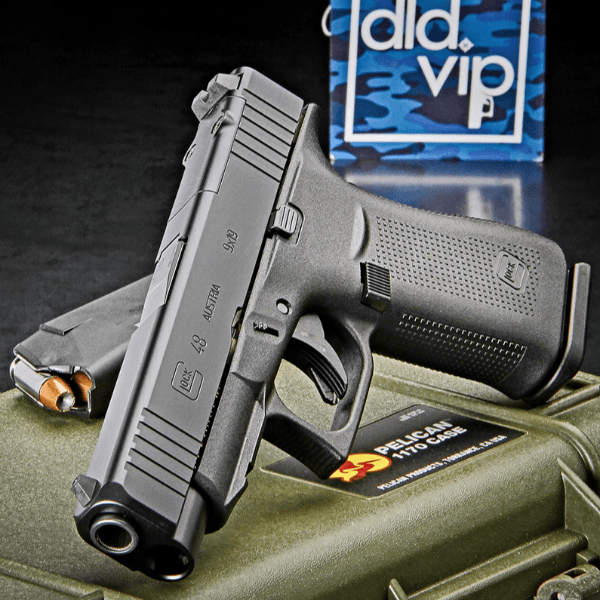 Glock 48 MOS 9mm - Glock, 48 MOS, Striker Fired, Semi-autom...