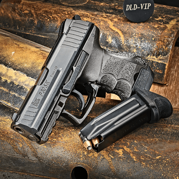 HK P30SK V3 9mm w/ Luminescent Sights - HK, P30SK, Semi-aut...