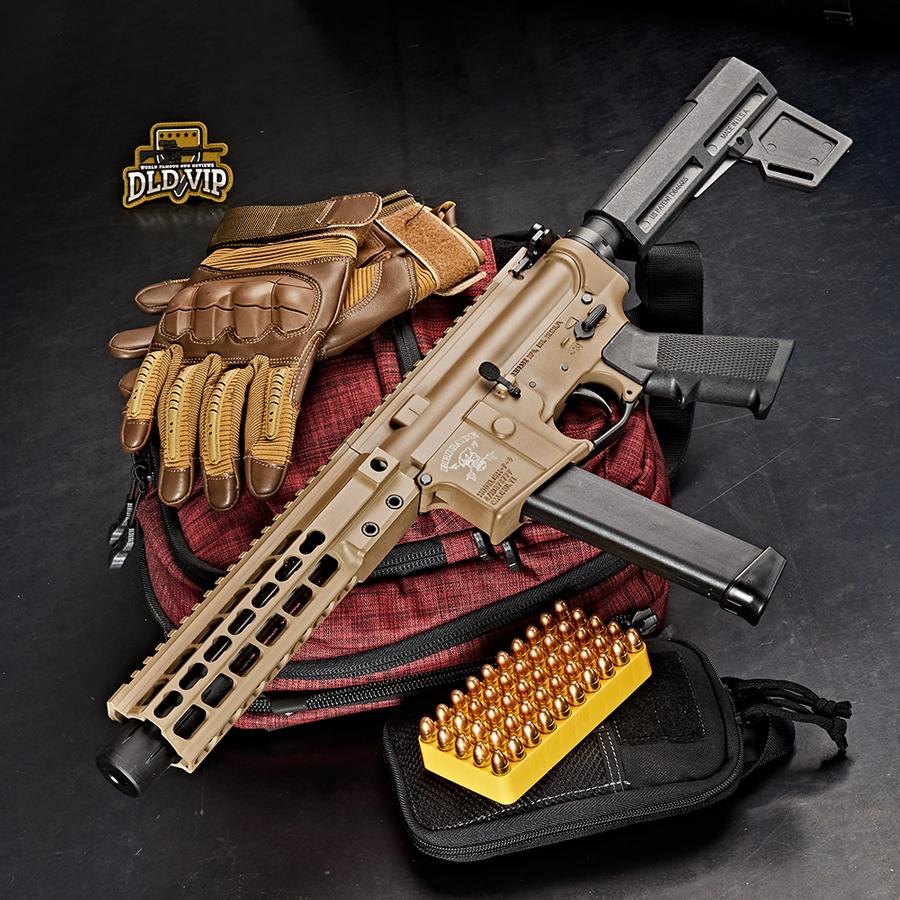 Brigade Manufacturing BM-9 9mm 9" FDE Cerakote - Brigade AR...