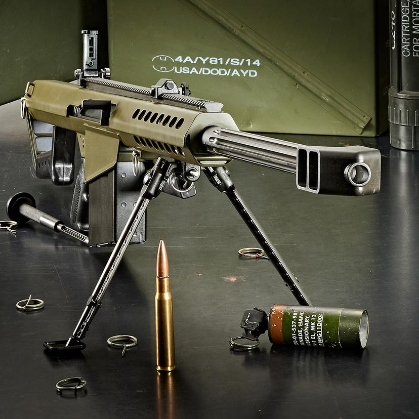 Barrett M82A1 .50BMG 29" Fluted ODG Cerakote - Barrett, 82A...