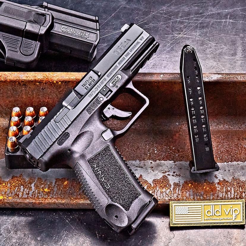 Canik TP9DA 9mm BLK Cerakote - CANIK, TP9DA, Double Action/...