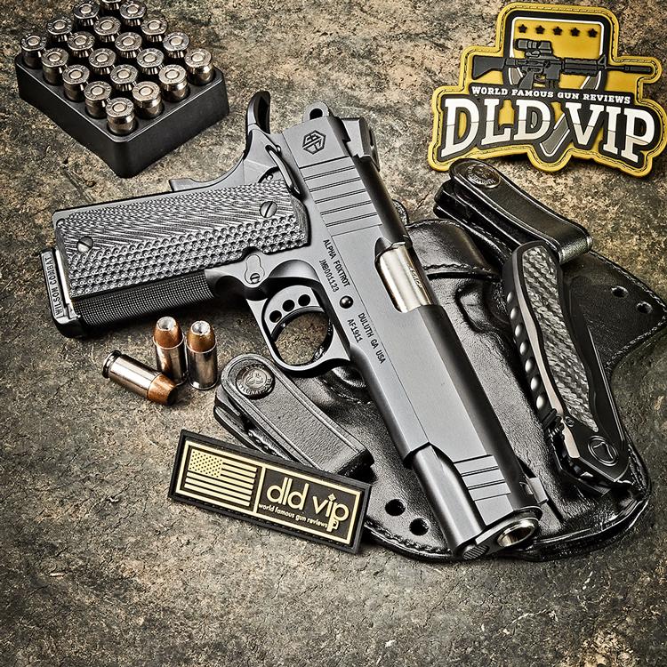 Alpha Foxtrot 1911 .45ACP 5" QPQ - AF1911 Matte QPQ finish