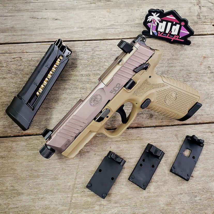 FN 502 Tactical .22LR FDE Suppressor Ready - FN 66101010 50...