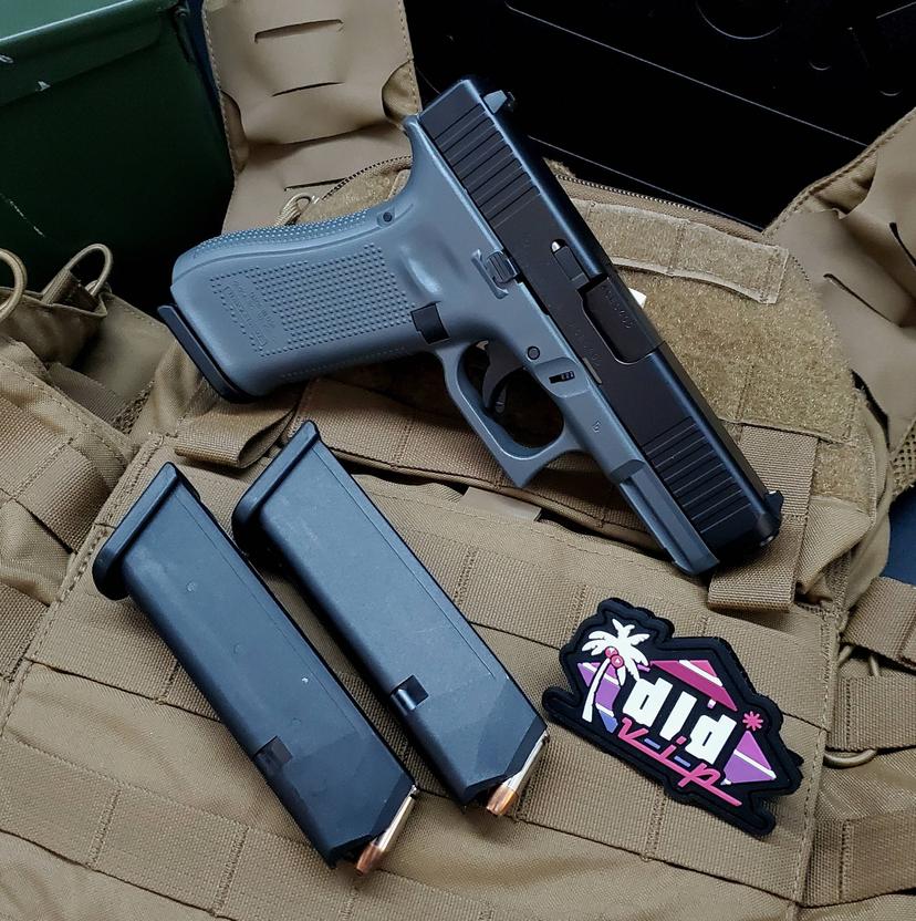 Glock 45 9mm Concrete Cerakote - GLK 45 9MM 17RD CON ABLK