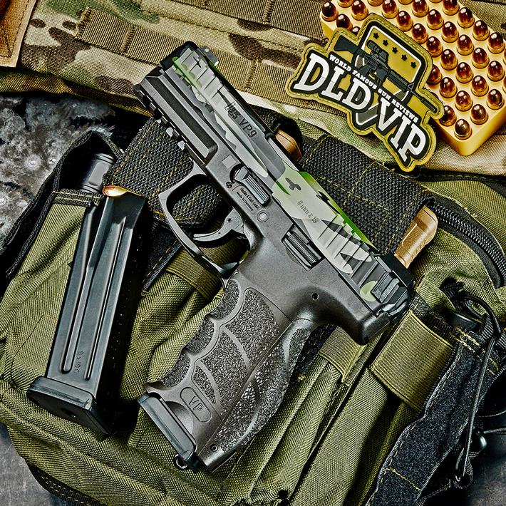 HK VP9 9mm Camo Cerakote - HK, VP9, Striker Fired, Semi-aut...