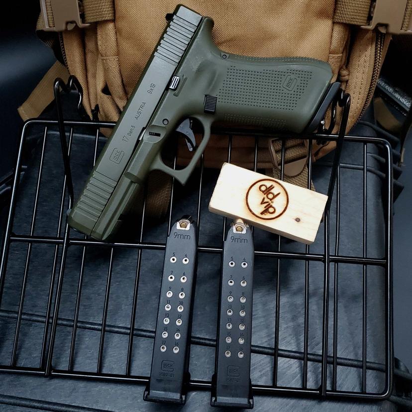 Glock 17 Gen5 9mm ODG Cerakote - Glock, 17 GEN 5, Semi-auto...