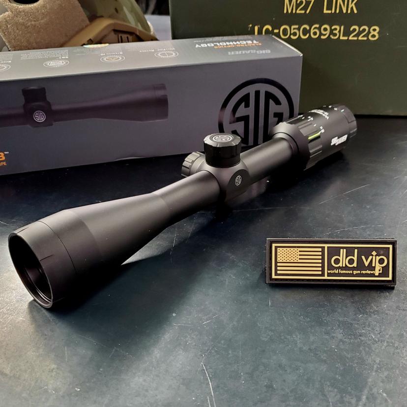 SIG Sauer Whiskey3 SFP 3-9x40 BDC-1 Quadplex - Sig Sauer, W...