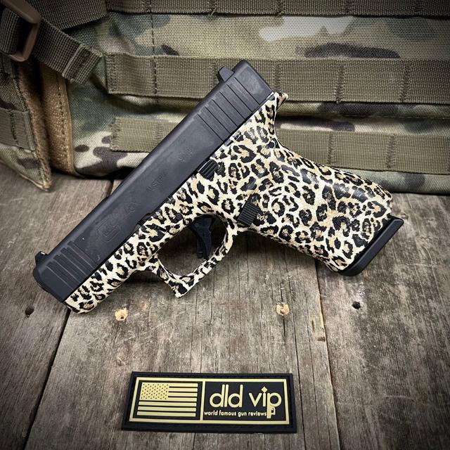Glock 43X 9mm Custom "Leopard Print" - Glock, 43X, Custom