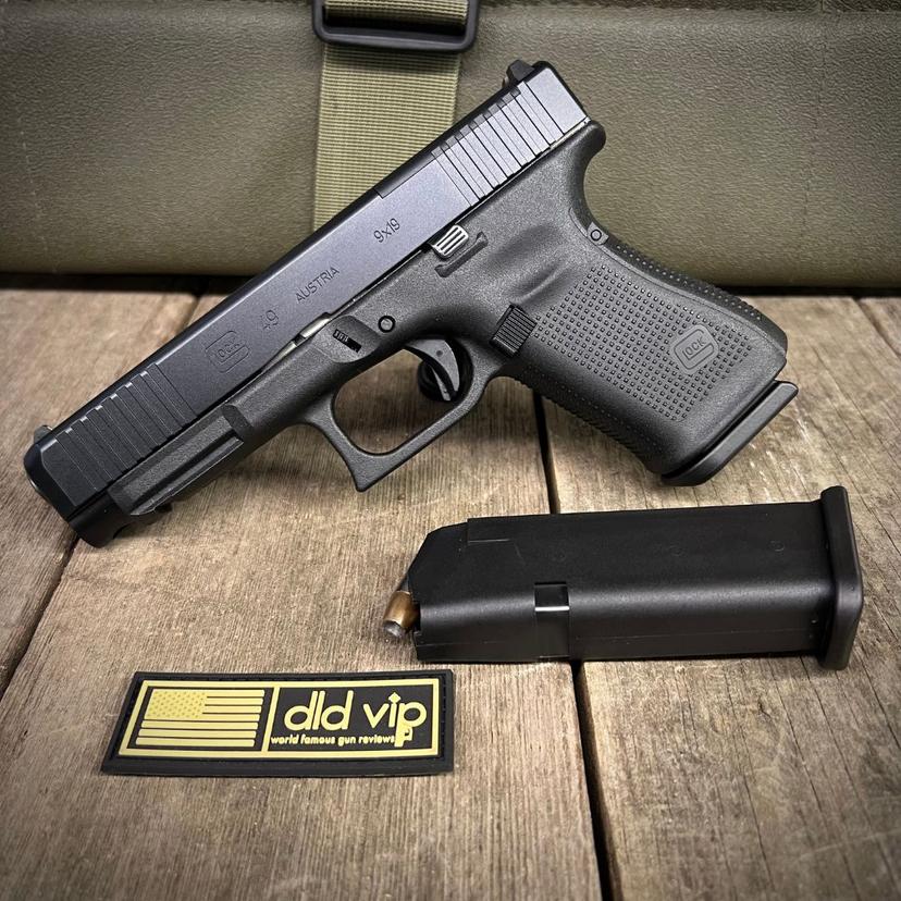 Glock 49 Gen5 MOS 9mm 10RD - Glock, 49 M.O.S., Semi-automat...