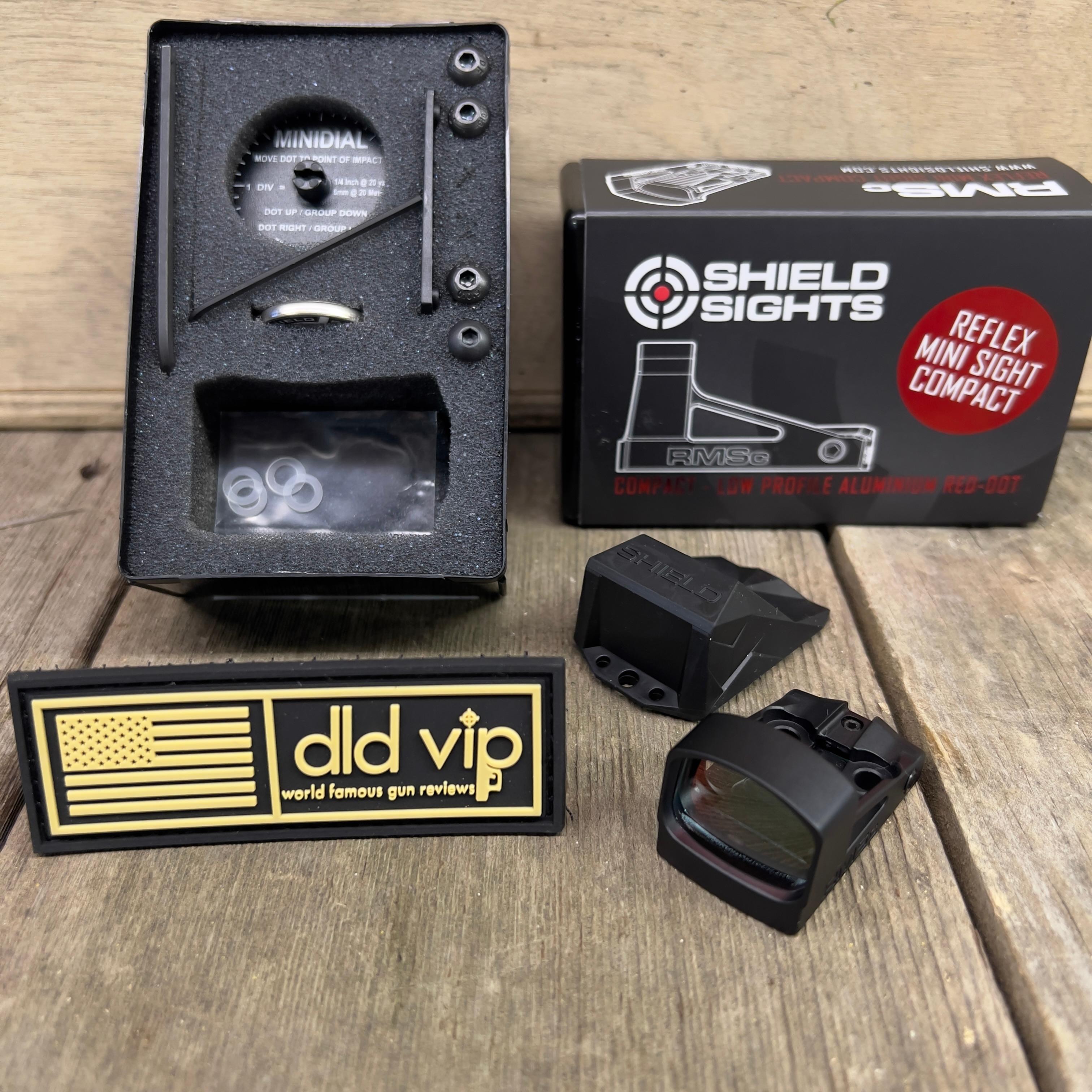 Shield Sights RMSc 4MOA BLK Glass - Shield Sights, Reflex M...