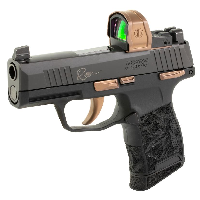 SIG Sauer P365 ROSE RXZE 380 Rose Gold Romeo Zero Elite Red ...