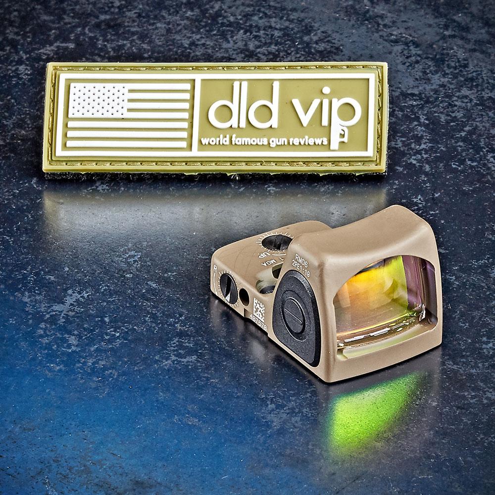 Trijicon RMR-HRS Type 2 LED Red 3.25 MOA Dot Coyote Webinar ...