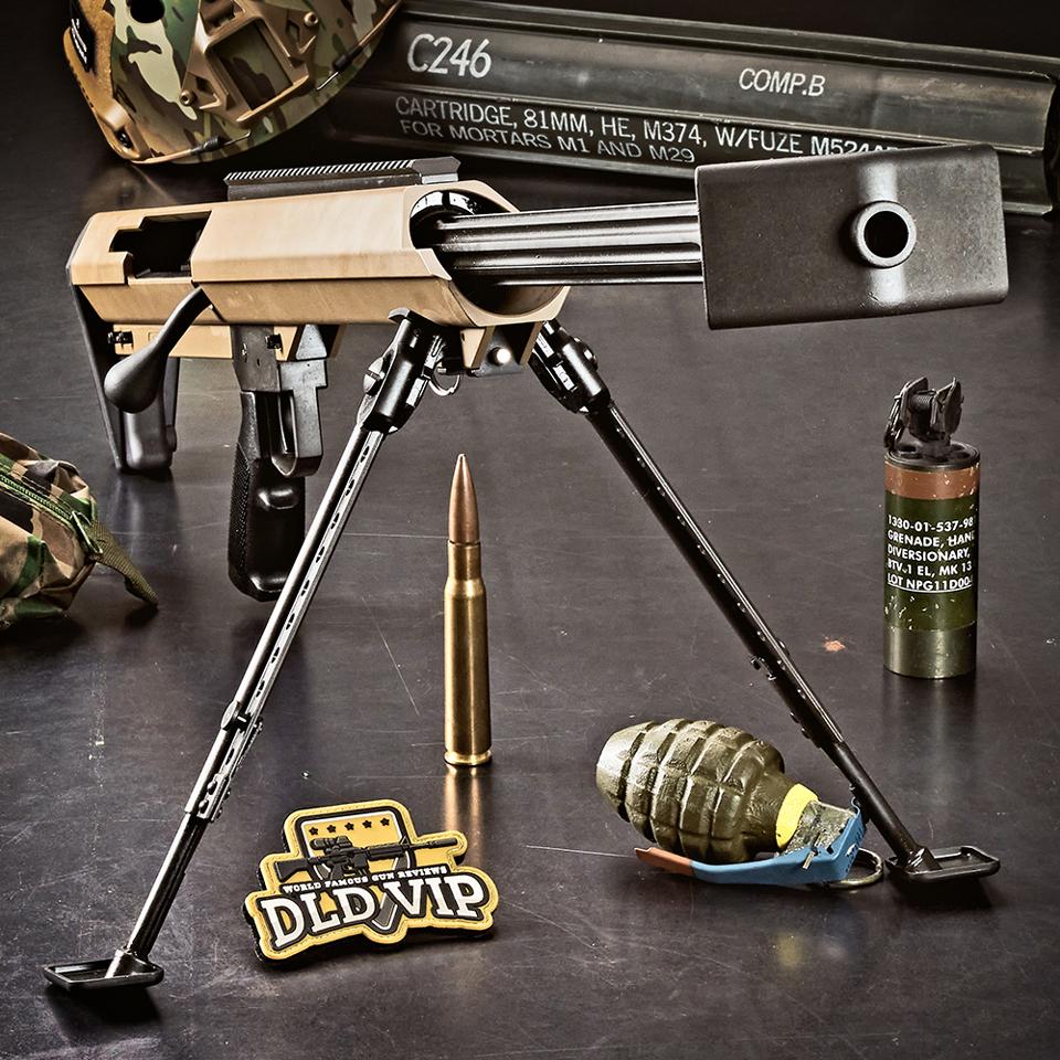 Barrett M99A1 .50BMG Fluted 29" FDE Cerakote Webinar - Barr...