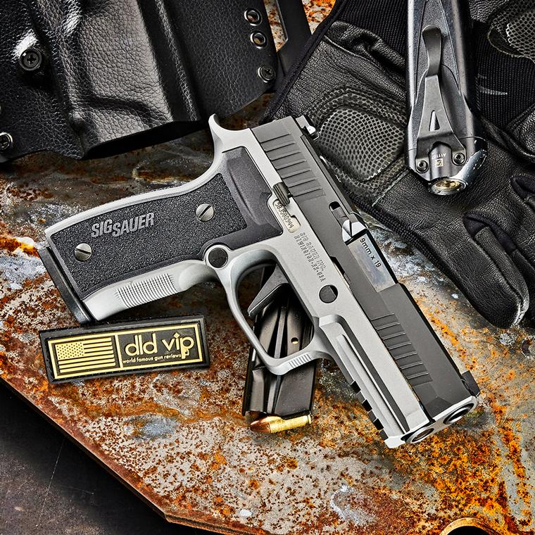 SIG Sauer P320CA AXG Pro 9mm Titanium Cerakote OR Webinar
