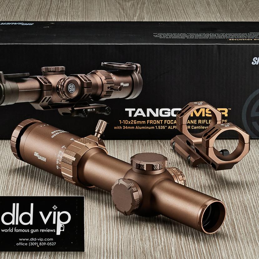 SIG Sauer Tango MSR 1-10x26 FFP Red Illum. BDC-10 Reticle w/...