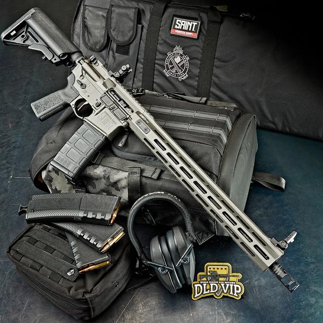 Springfield Armory Saint Victor 5.56 16" Tungsten Cerakote W...