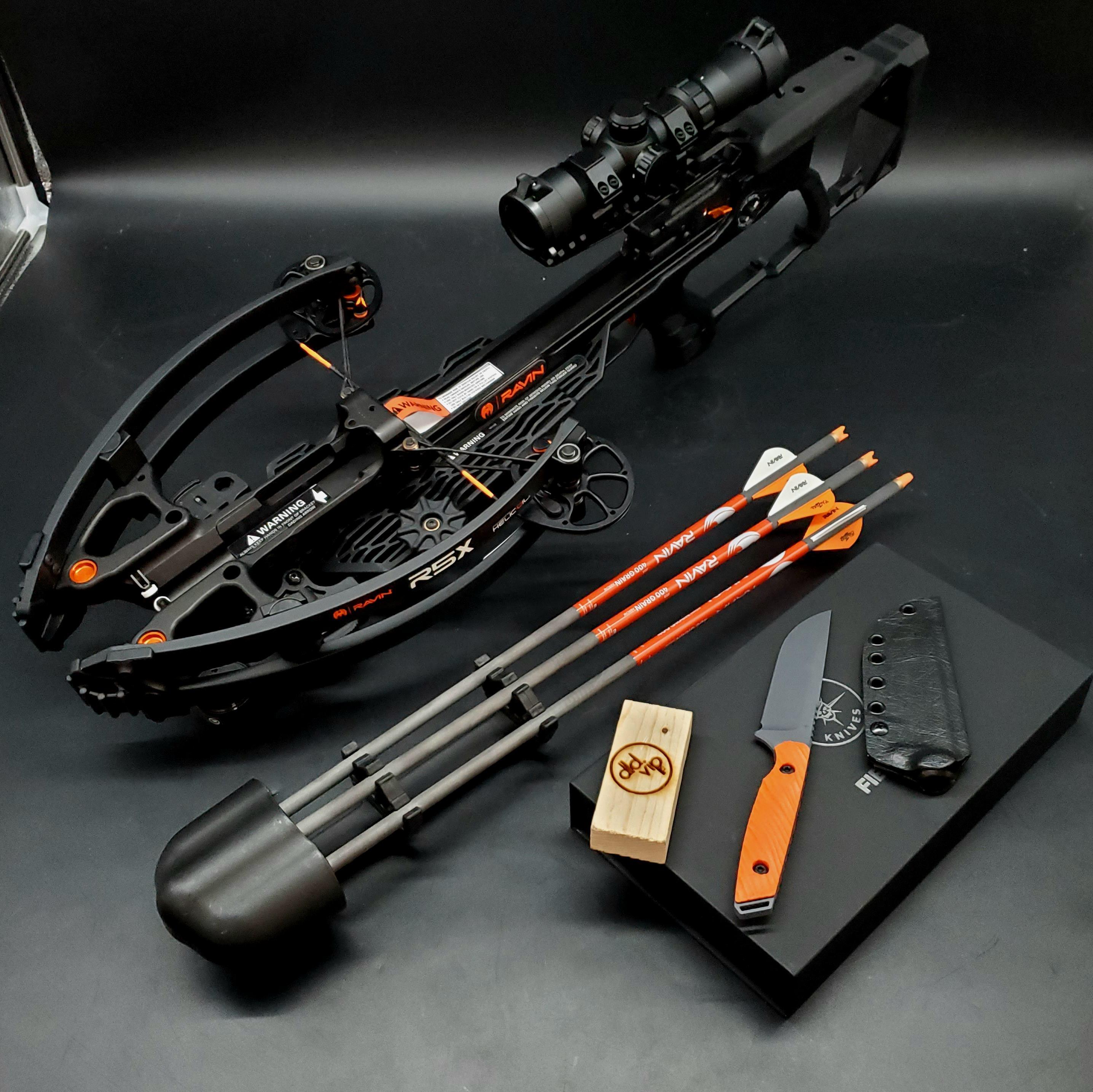 Ravin R5X Black w/ Toor Knife Webinar - RAVIN CROSSBOW R5X