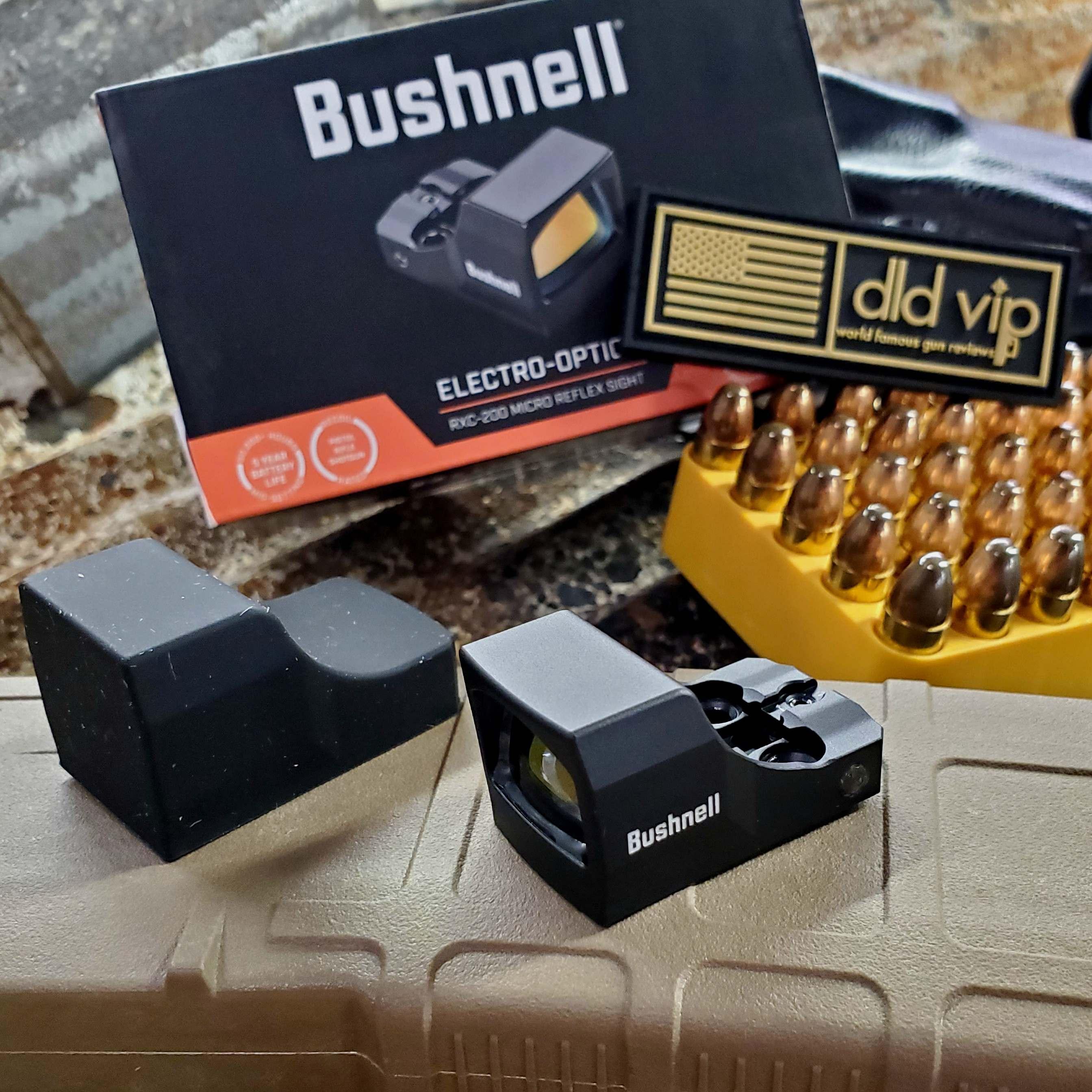 Bushnell 1x21 RXC-200 Compact Reflex Sight Red 6 MOA Dot Web...