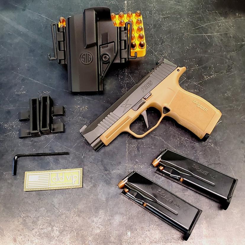 SIG Sauer P365XL TALO 9mm OR Two Tone w/ Holster Webinar