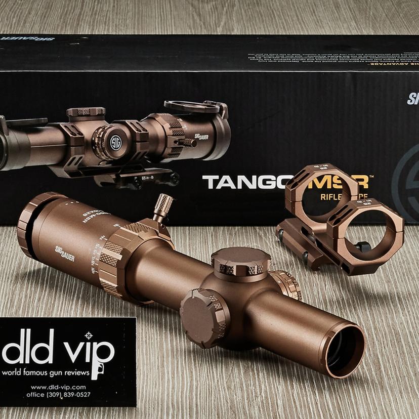 SIG Sauer Tango MSR 1-6x24 SFP Red Illum. BDC6 Reticle Coyot...