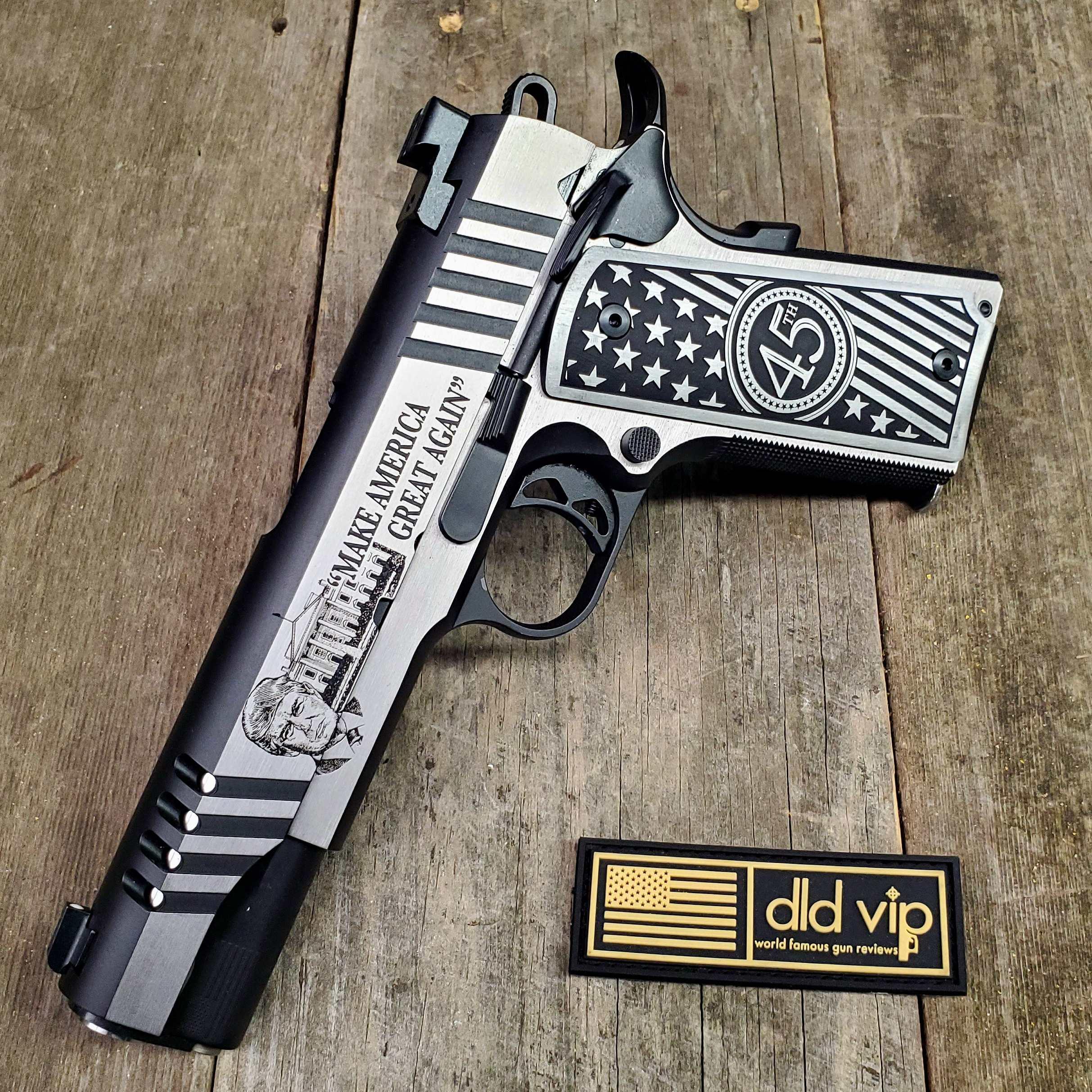 Auto Ordnance 1911A1 .45ACP SS Trump "Make America Great" We...