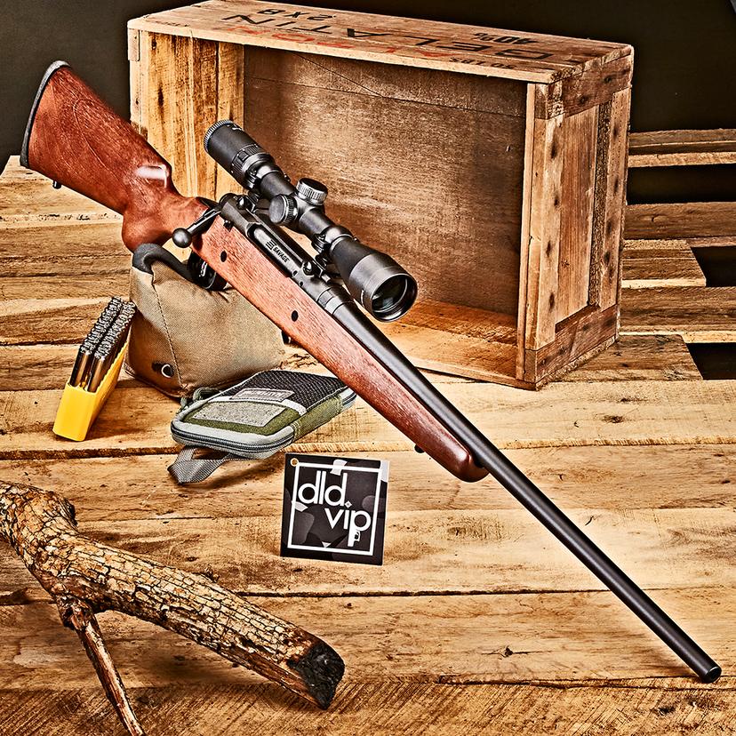 Savage Axis II XP Hardwood 243 Win 22" w/ Bushnell Banner 3-...