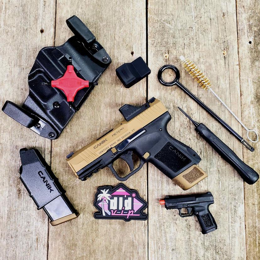 Canik METE MC9 9mm BLK/Bronze w/ MeCanik MO1 Webinar - CANI...