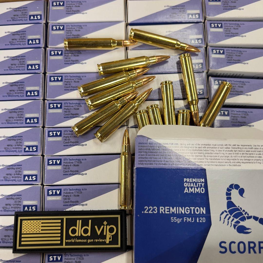 STV Technology Scorpio .223 Ammo 55 Grain FMJ 1000rd Webinar...