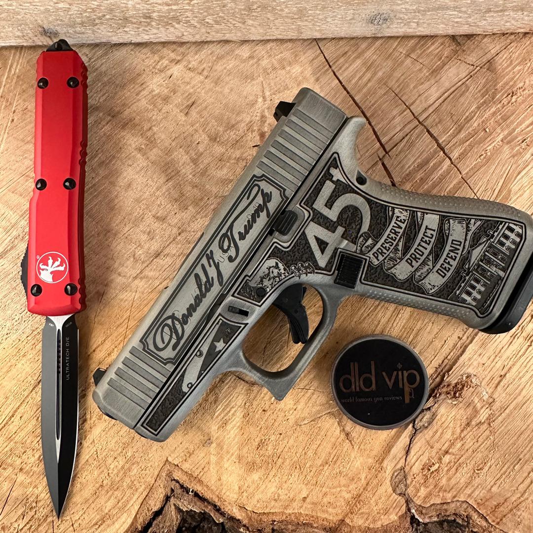 Trump Glock 43X + Microtech Ultratech Webinar