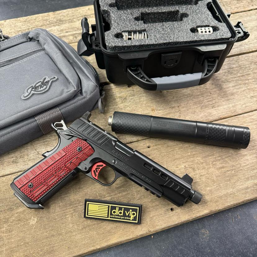 Kimber Rapide HEAT Optic Ready 9mm 5.5" 1911 + Microtech R2K...